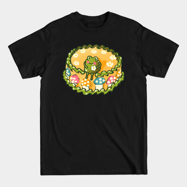 Goblincore Aesthetic Stupid Cute Frog Birthday Cake -Happy Birthday ...