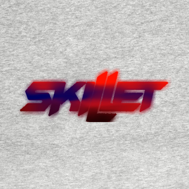 Skillet Logo Shirt (Blue And Red) - Skillet - T-Shirt