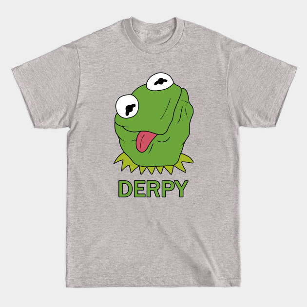 Derpy Kermit The Frog - Kermit The Frog - T-Shirt