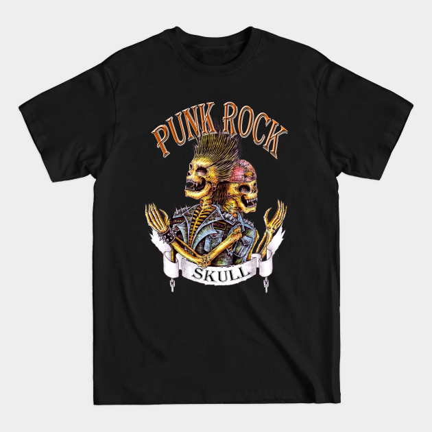 Punk Rock - Punk Rocker - T-Shirt Designed & Sold By Seven Kimonos