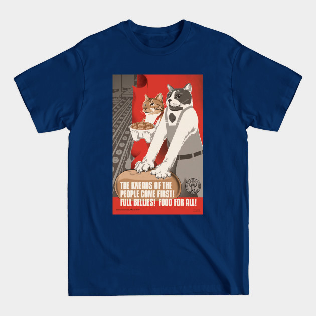 Soviet Cat Poster - The Kneads Of The People Come First - International ...