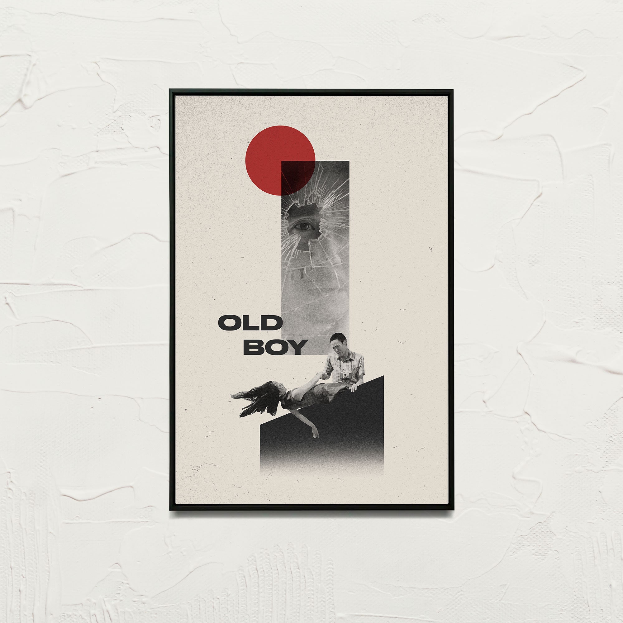 OLD BOY Korean Movie Poster | Mid Century Modern Vintage Inspired ...