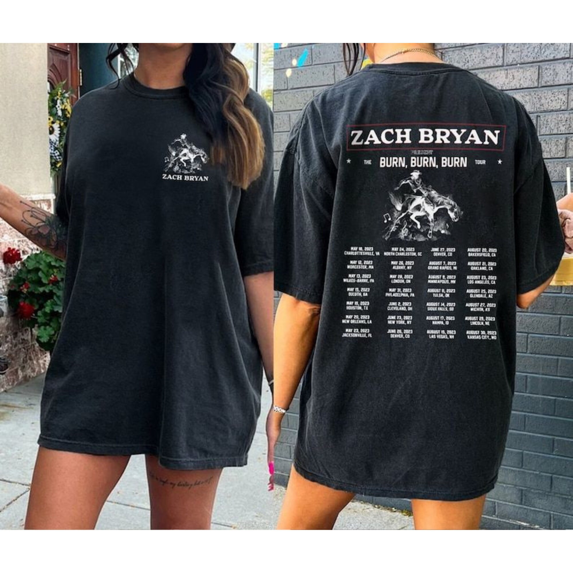 Zach Bryan Tour 2023 Shirt , Zach Bryan Merch Shirt Tour 2023 Shirt ...
