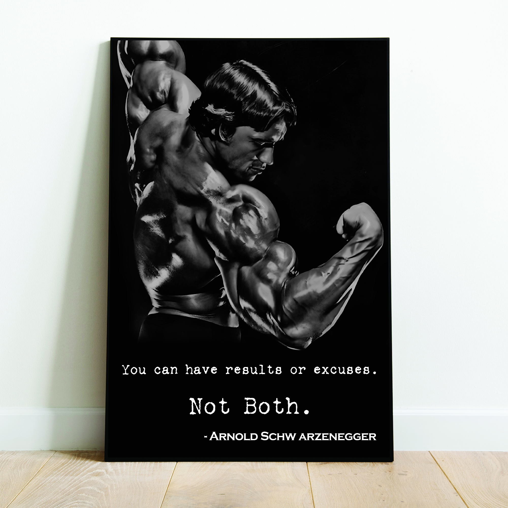 Arnold Schwarzenegger Bodybuilding Poster