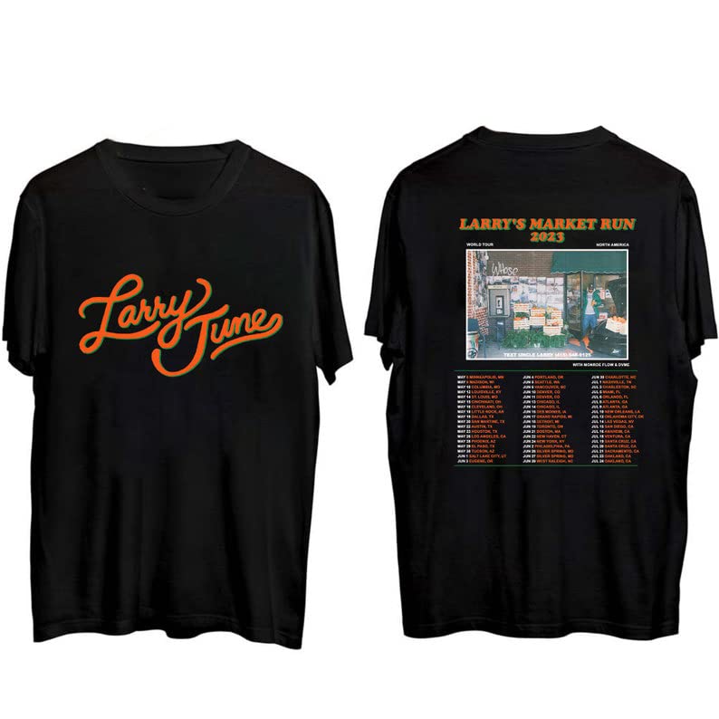 Larry June Fan Shirt, Larry's Market Run 2023 World Tour Shirt, Larry ...