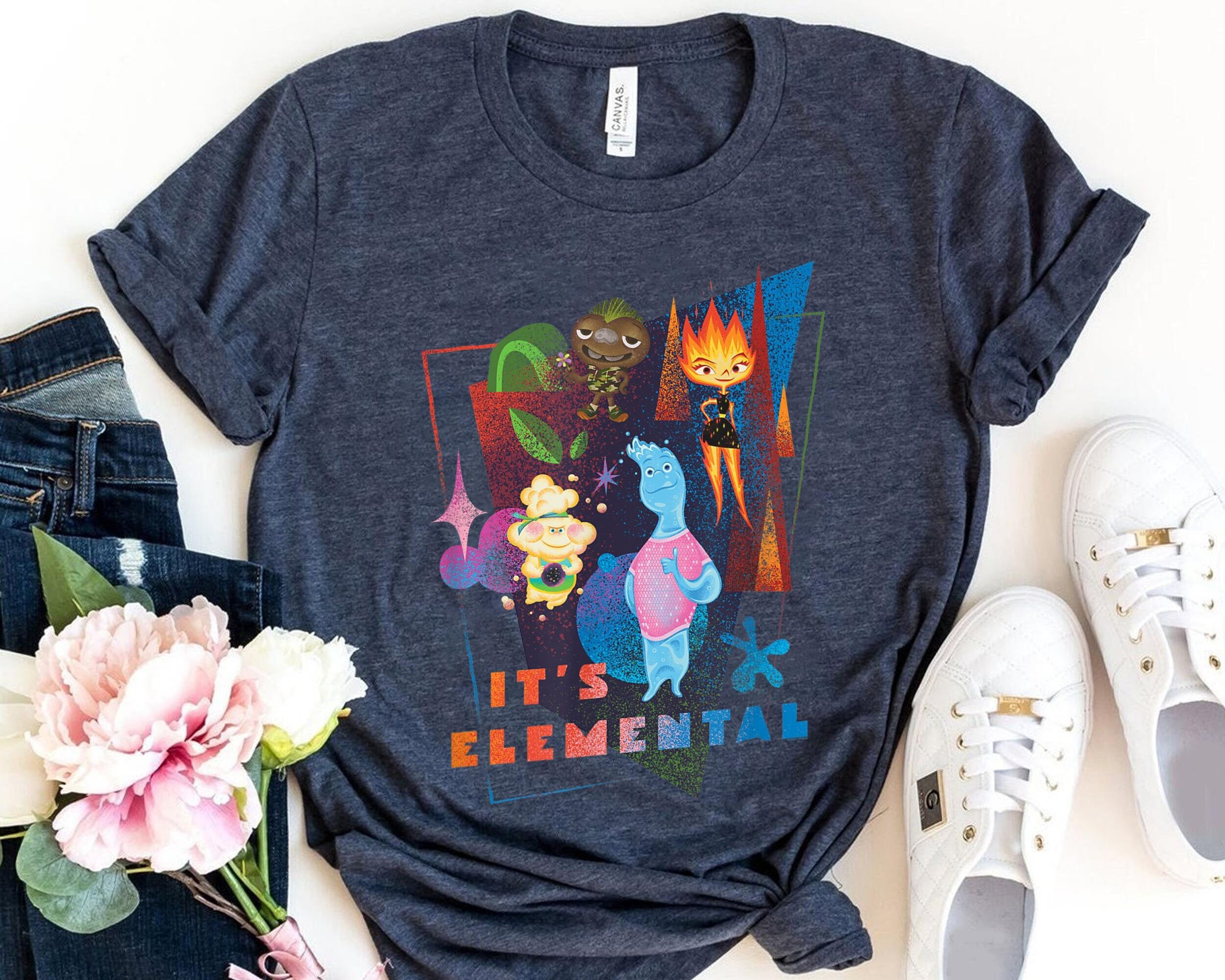 Its Elemental Shirt, Elemental Characters Shirt, Walt Disney World ...
