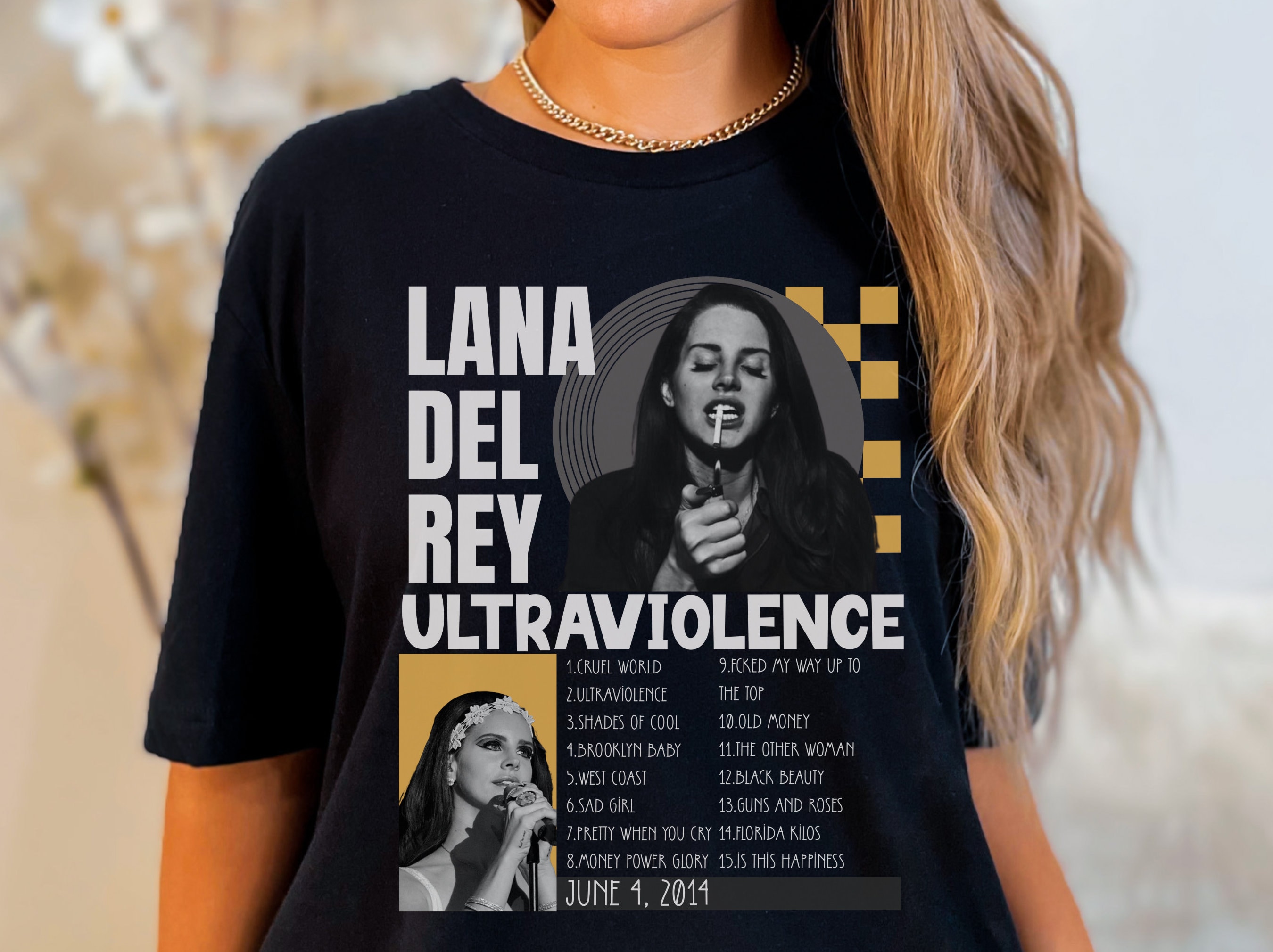 Lana Del Rey Shirt UltraViolence Shirt, Lana Del Rey, Lana Del Rey ...