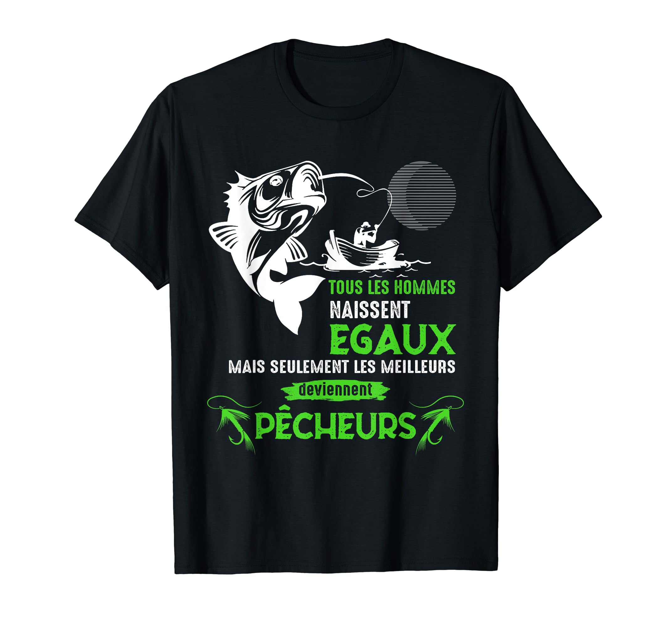 Pêcheurs Idée Cadeau Pêcheur Humour Pêche T-Shirt