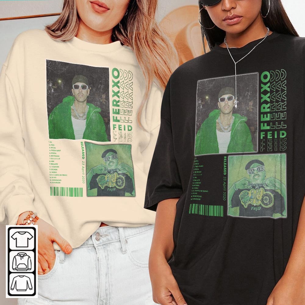 Camiseta Feid Rap Feid Ferxxo Concert Tour 2023 A Tour Of The Ferxxo ...