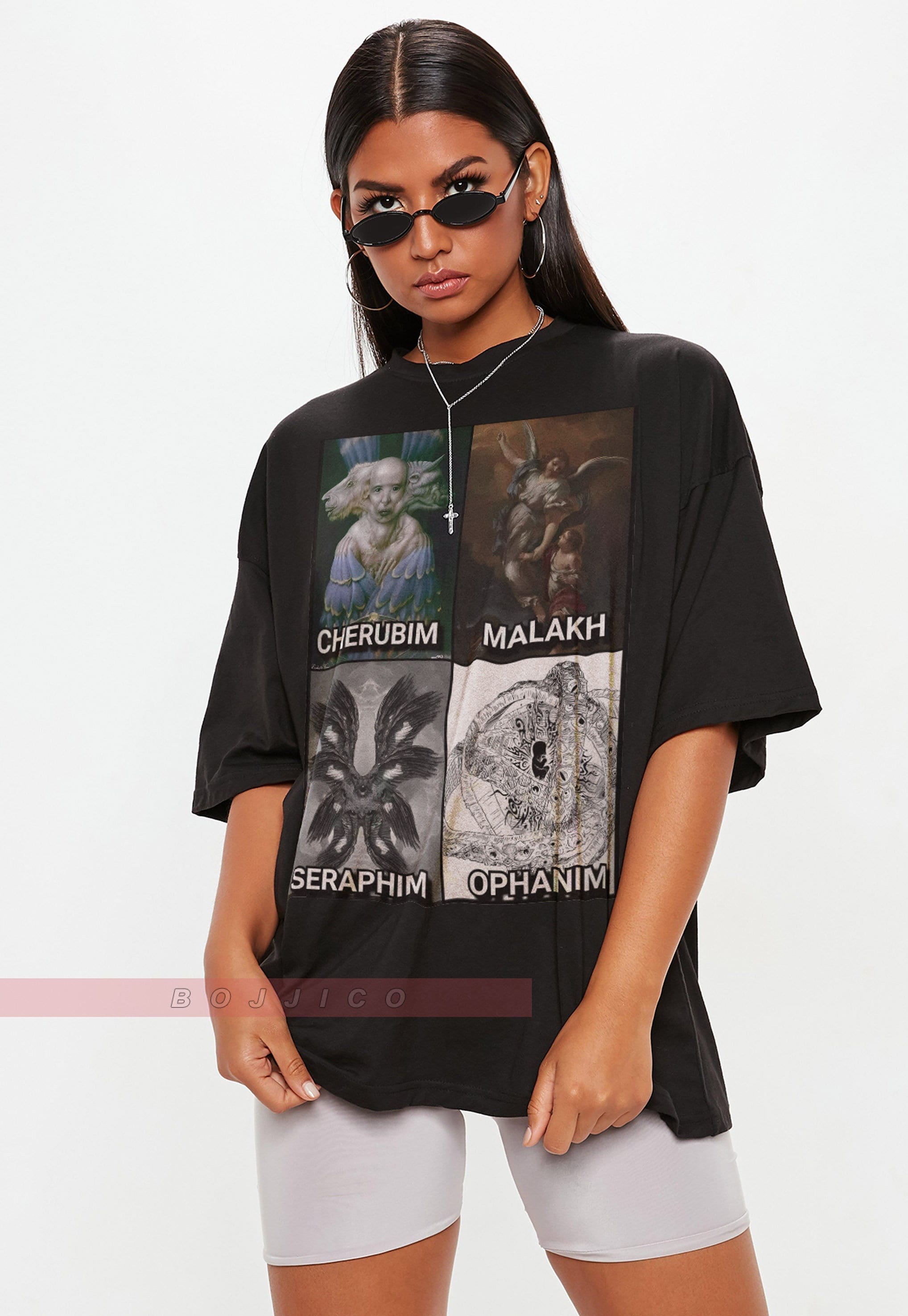 Biblical Angel Shirts, Angel True Form Unisex Tees, Seraphim Shirts ...