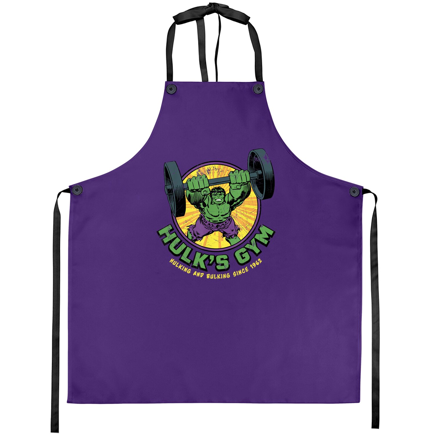 Marvel Hulk's Gym Aprons, Incredible Hulk Portrait Aprons, Magic ...