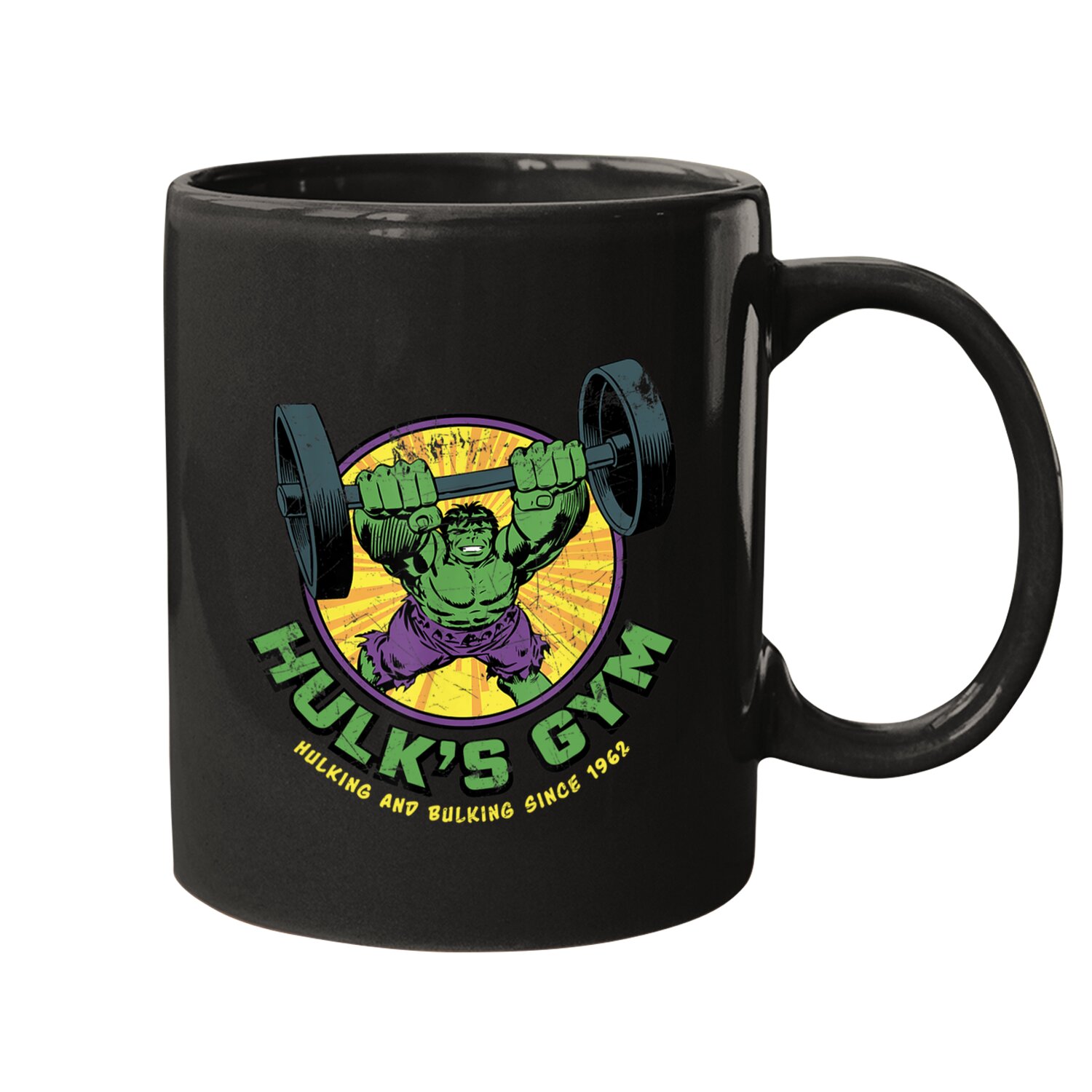 Marvel Hulk's Gym Mugs, Incredible Hulk Portrait Mugs, Magic Kingdom Mugs