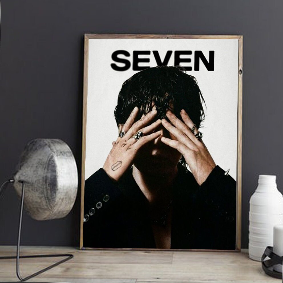 Jungkook - New Album SEVEN 2023 Poster