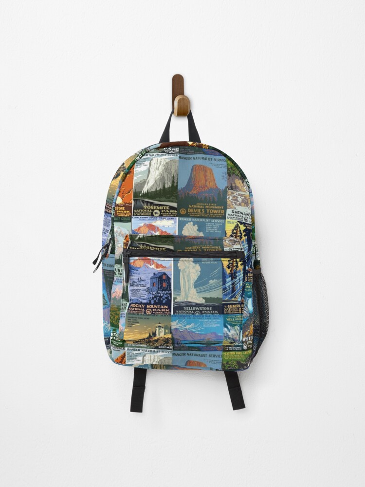 Vintage National Parks Posters | Backpack