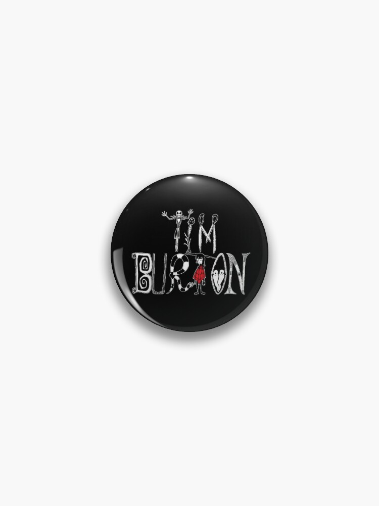 Tim Burton "Alphabet" | Pin Designed & Sold By Somalia Orange