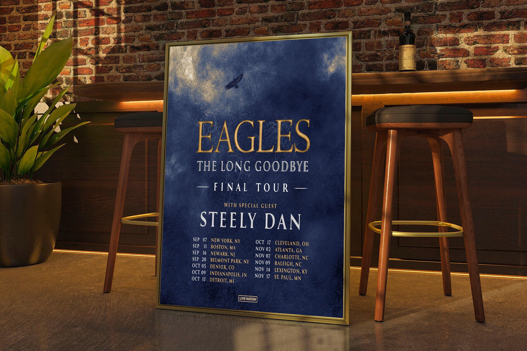 The Eagles Announce 'The Long Goodbye' Poster