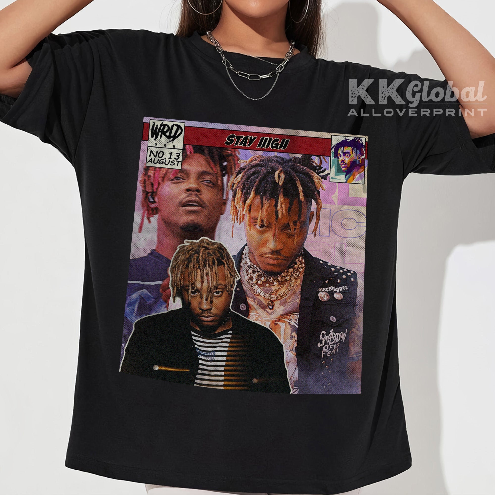 Juice Wrld Shirt, Vintage Legend Never Die Shirt, Juice Wrld 2023 T-shirt
