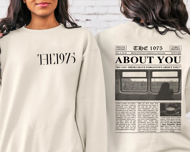 The 1975 ABOUT YOU 1975 Tshirt, Being Funny In A Foreign Language, The ...