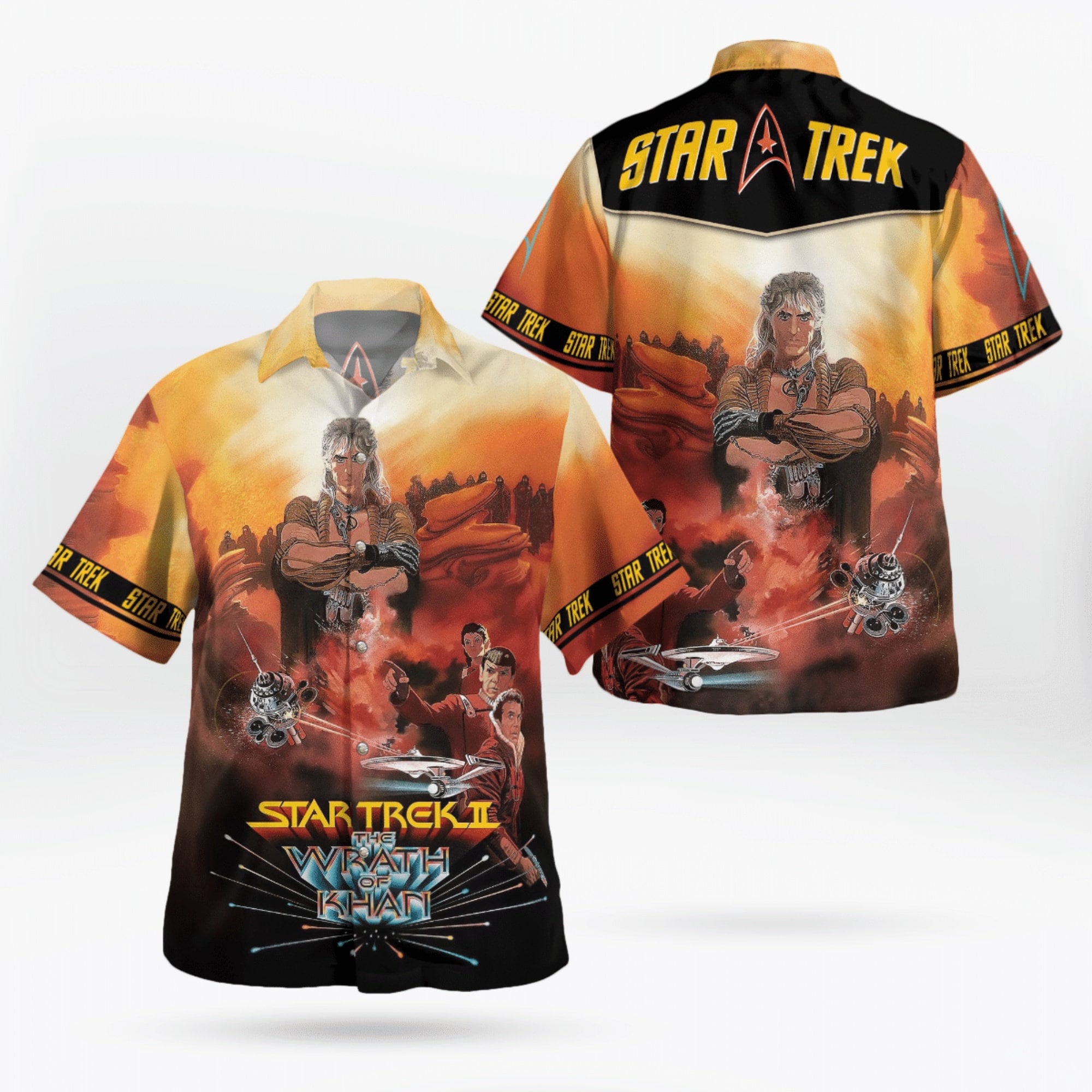 HStar Trek The Wrath Of Khan Hawaii Shirt Aloha Shirt
