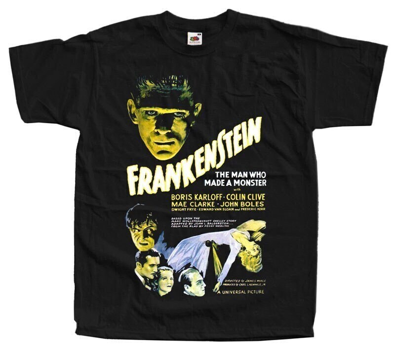 Frankenstein T-Shirt, Camiseta Frankenstein The Munster, Frankenstein ...