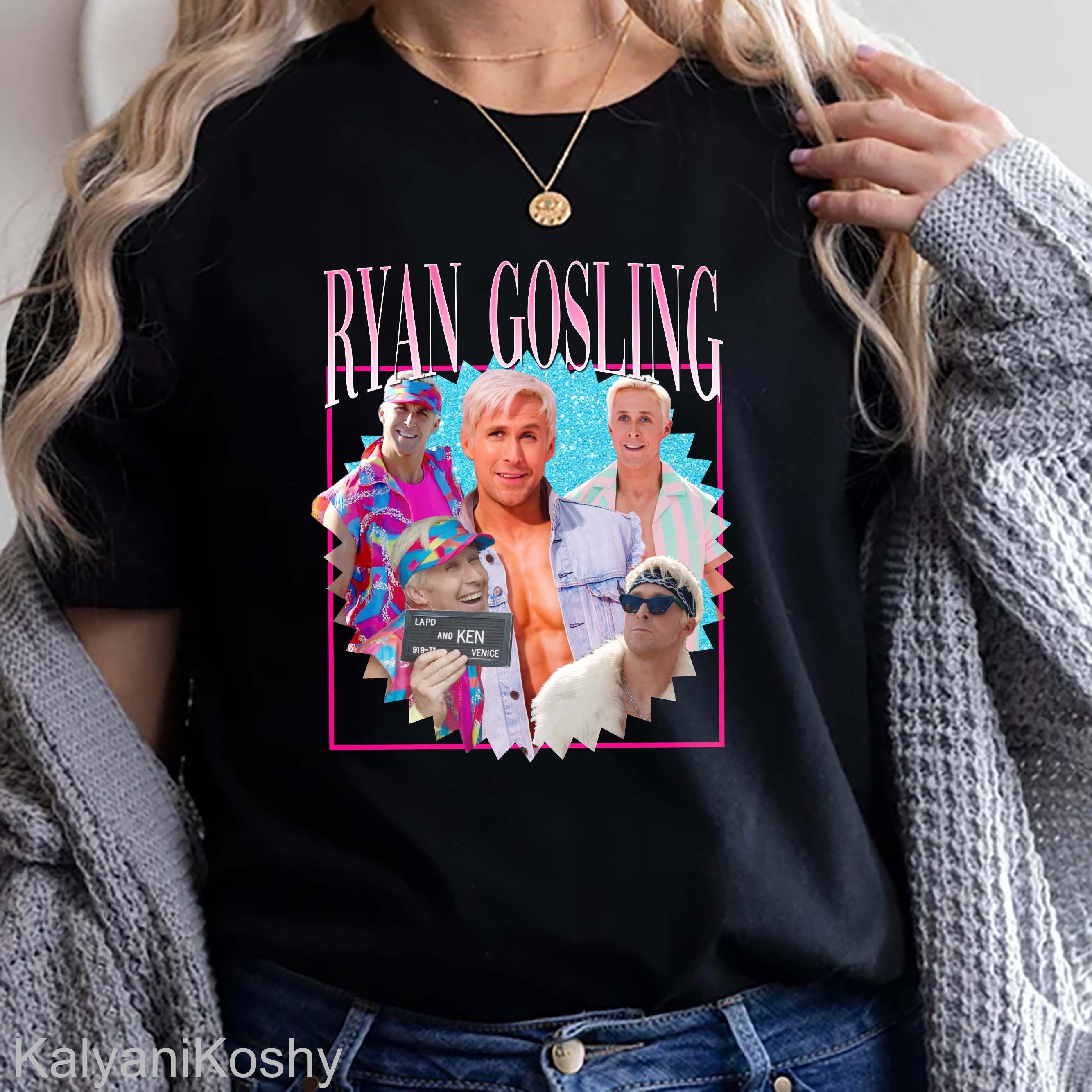 Ryan Gosling T-Shirt, Camiseta Ryan Gosling Ken Barbie Movie 2023 ...