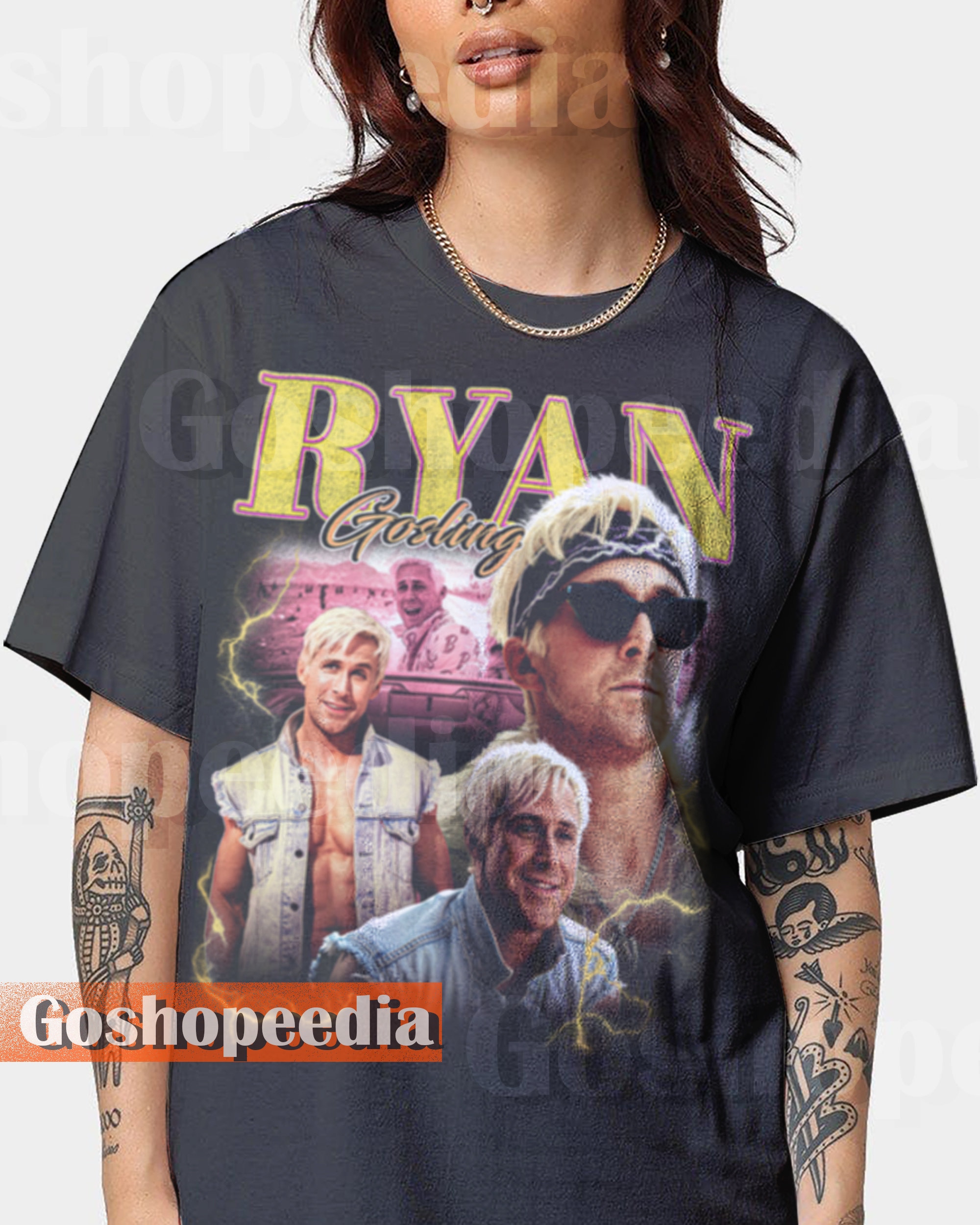 Ryan Gosling T-Shirt, Camiseta Ryan Gosling Ken Barbie Movie 2023 ...