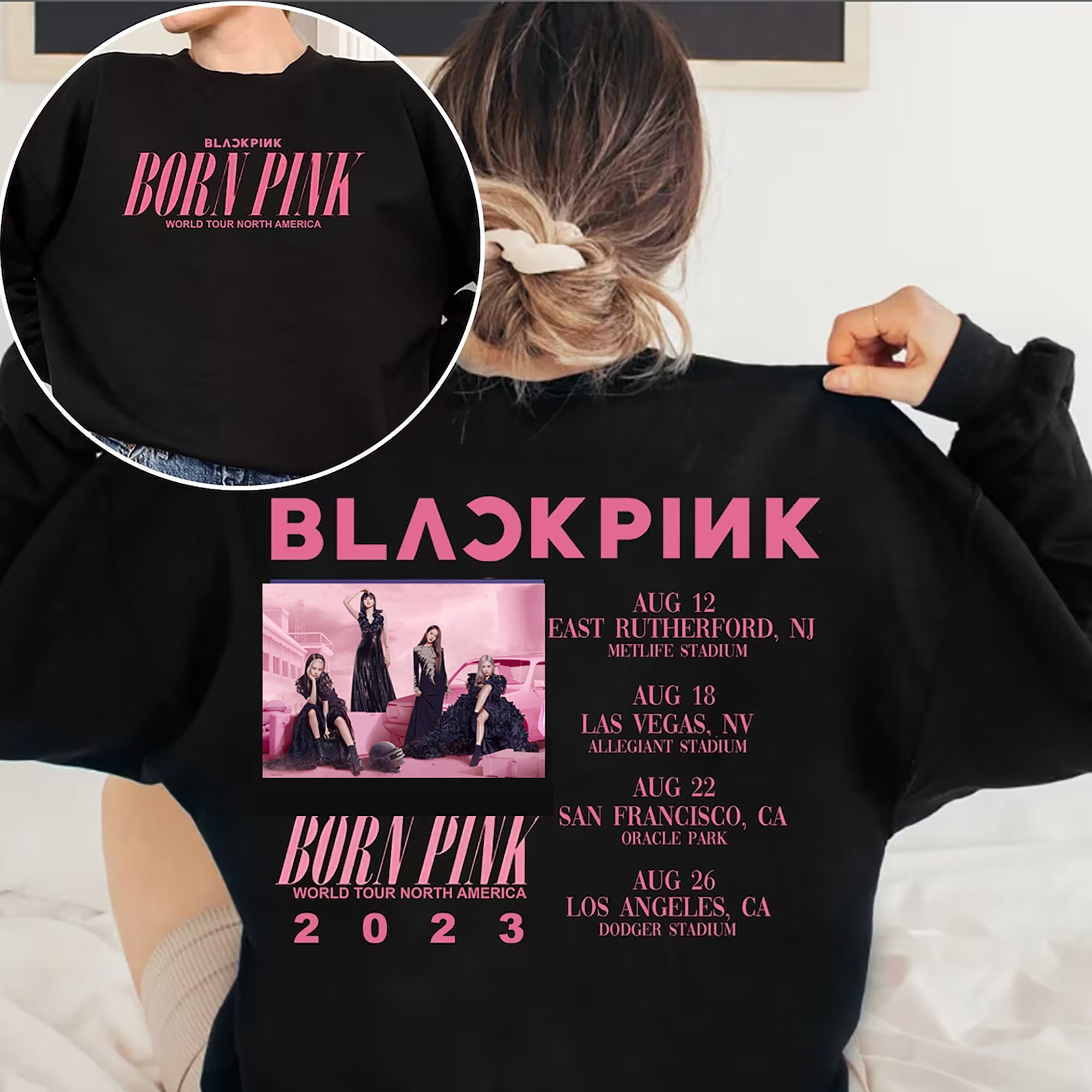 Blackpink World Tour T-Shirt, Born Pink Shirt, Black Pink Kpop Gift ...