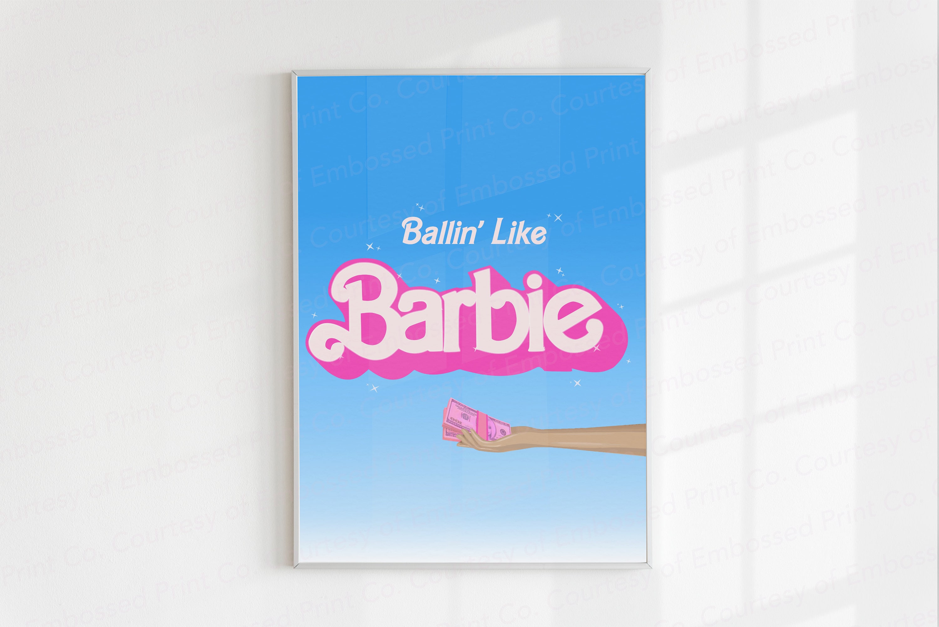 Ballin' Like Barbie Poster | Barbie Movie Inspo