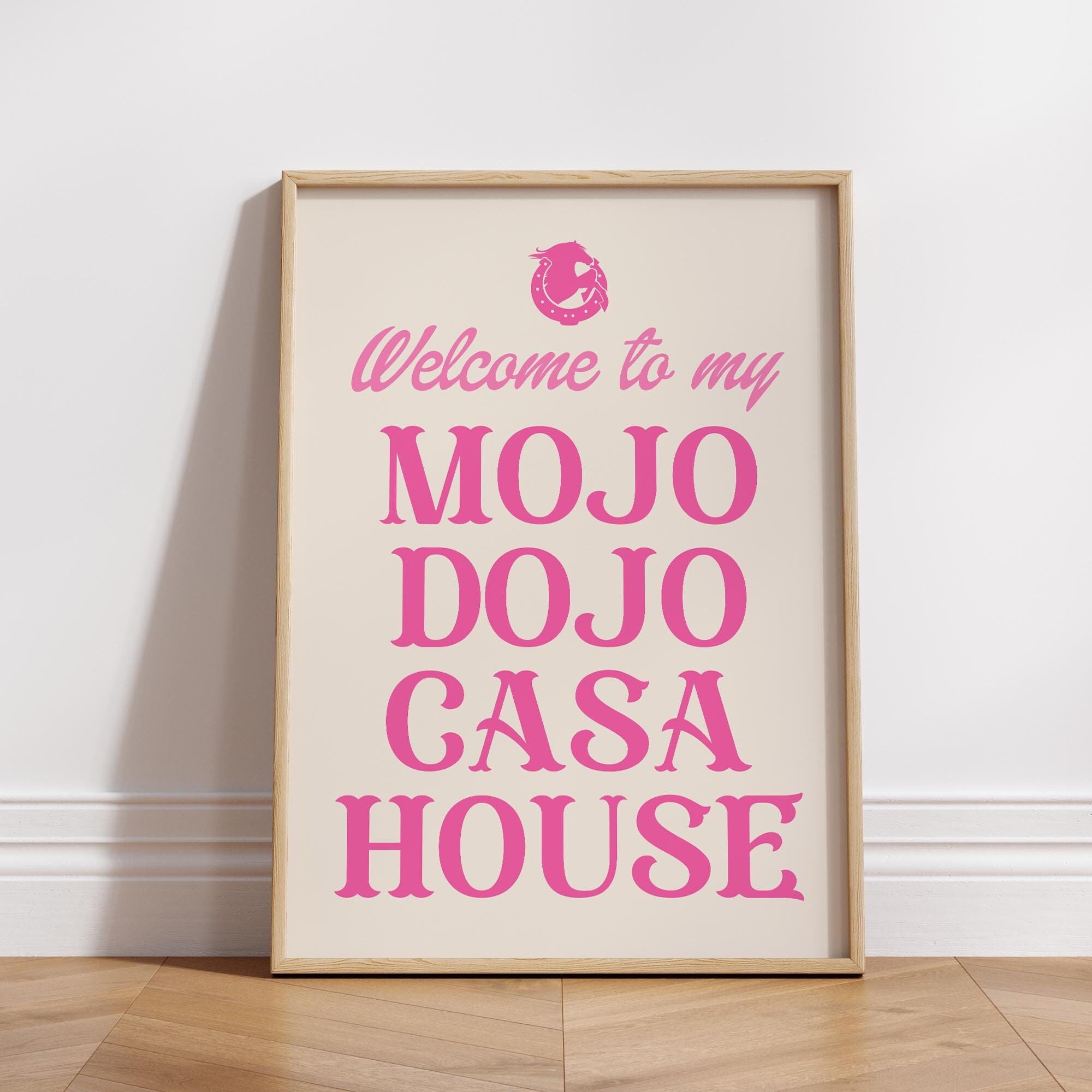 Ken Print Mojo Dojo Casa House Barbie Poster | Pink Barbie Aesthetic Poster