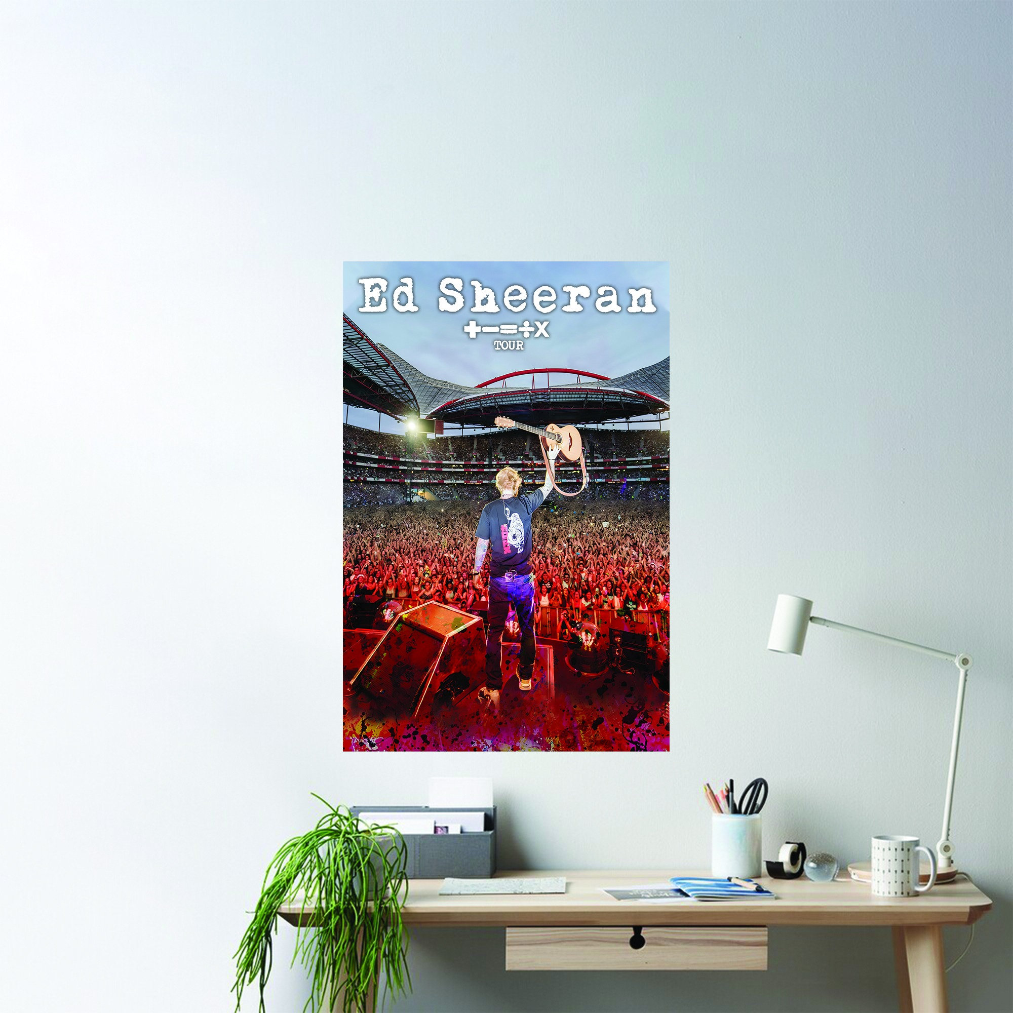 Ed Shee Announces 2023 North American Stadium Tour Poster