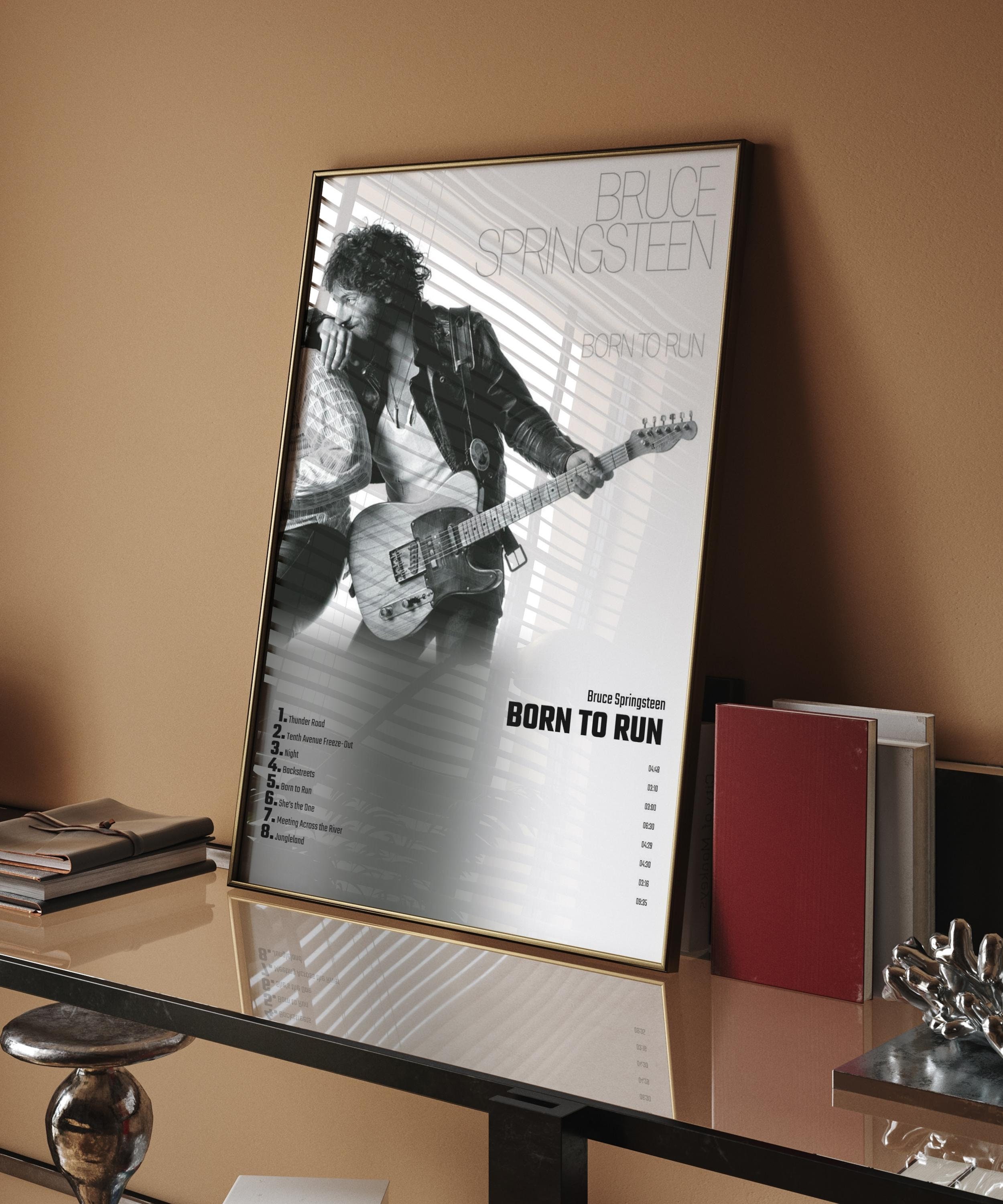 Bruce Springsteen - Born To Run Album Cover Poster For Home Wall Art ...