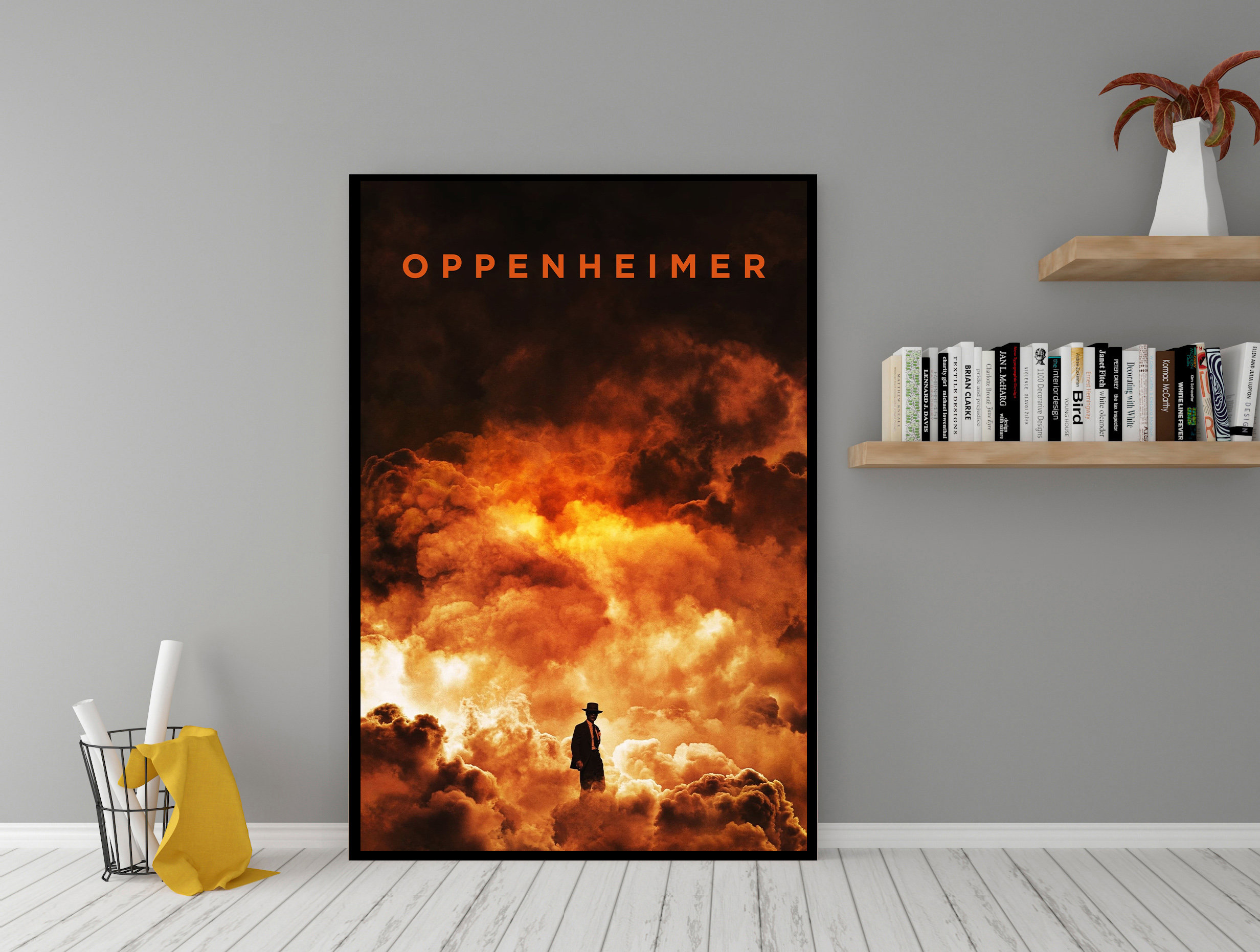 Oppenheimer Movie Poster - High Quality Silk Wall Art - Room Decor ...