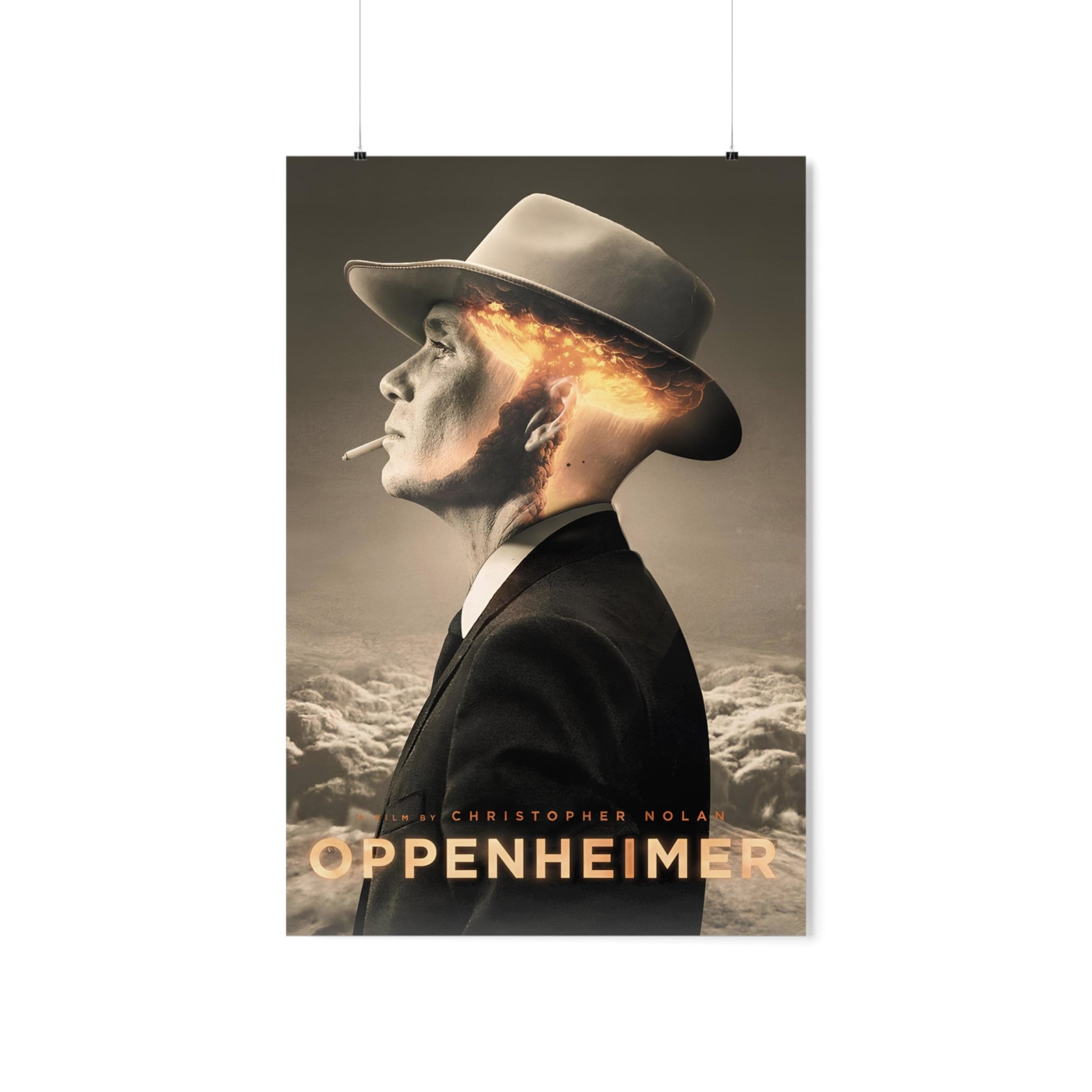 Oppenheimer Movie Poster Unframe