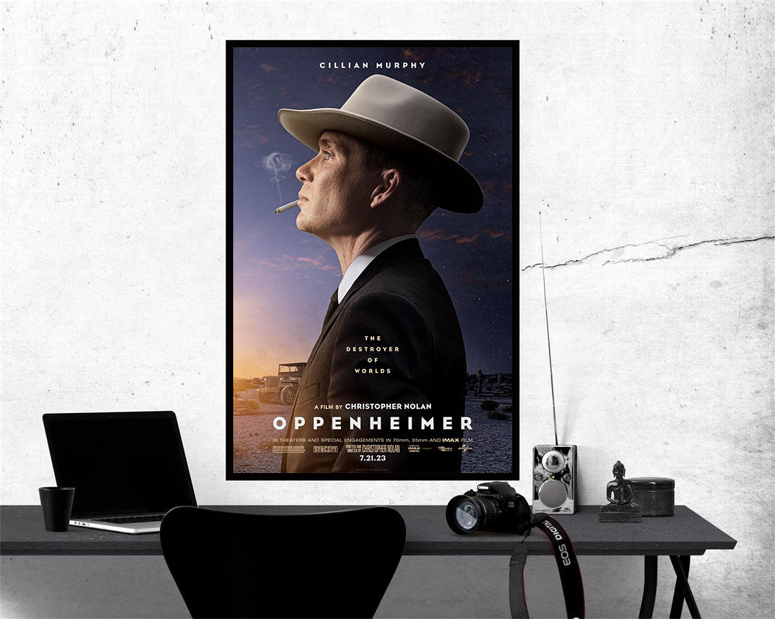 Oppenheimer Movie Poster, Oppenheimer Character Film Poster, Room Decor ...