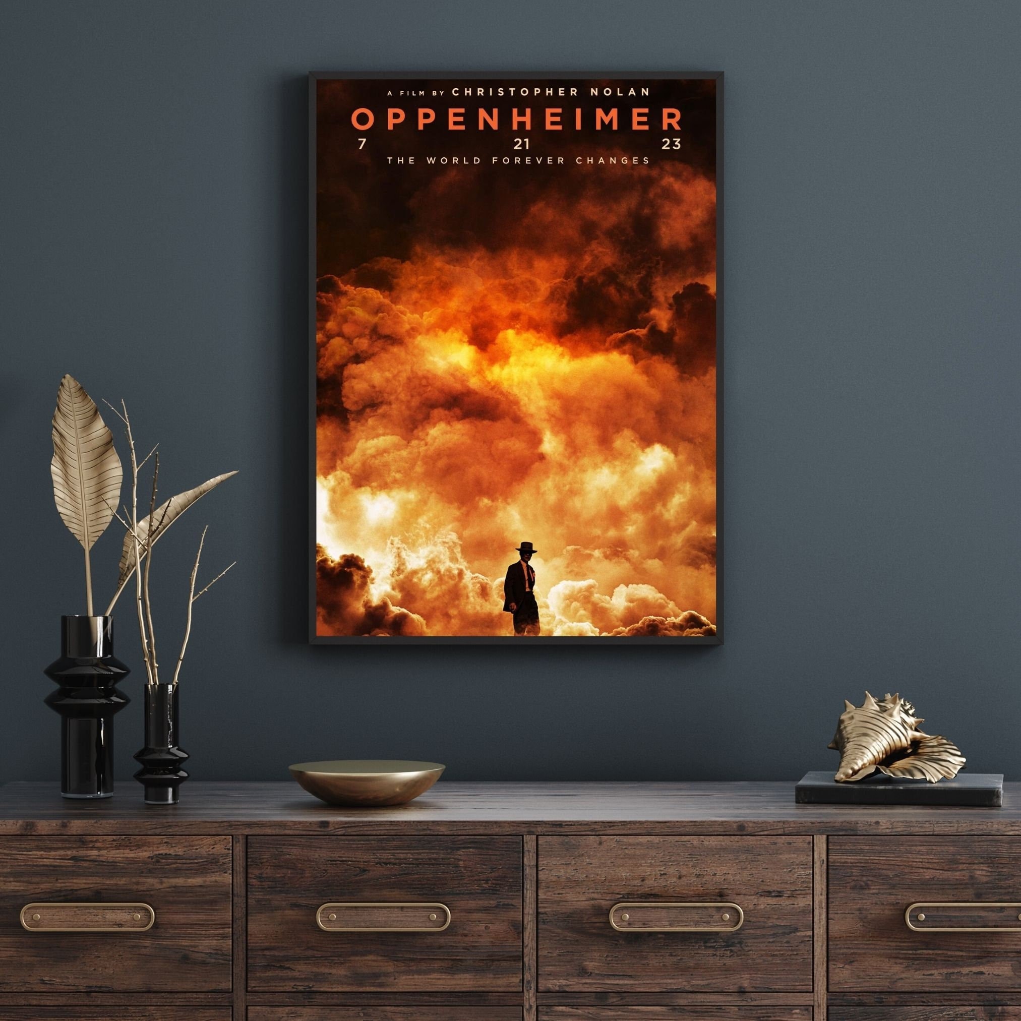 Oppenheimer Poster, Oppenheimer Digital DownloadI Wall Art, Printable ...