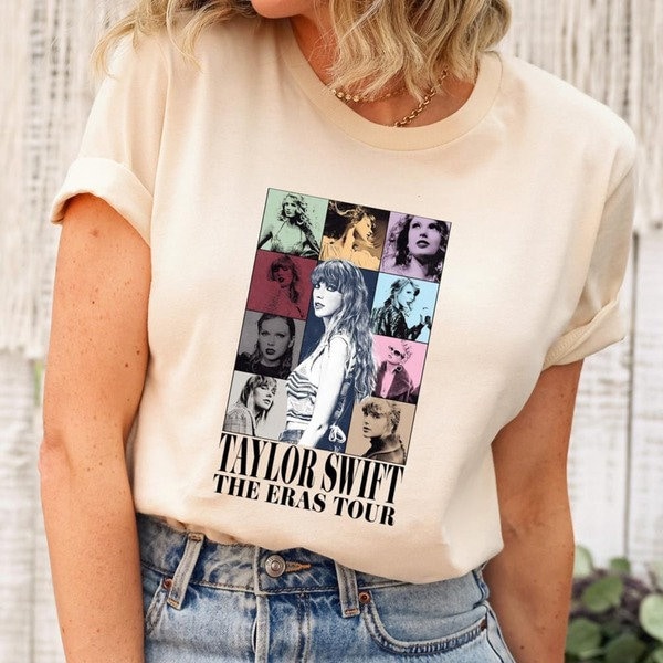 Vintage Taylor Shirt Merch, The Eras Tour Taylor Merch Shirt, The Eras ...