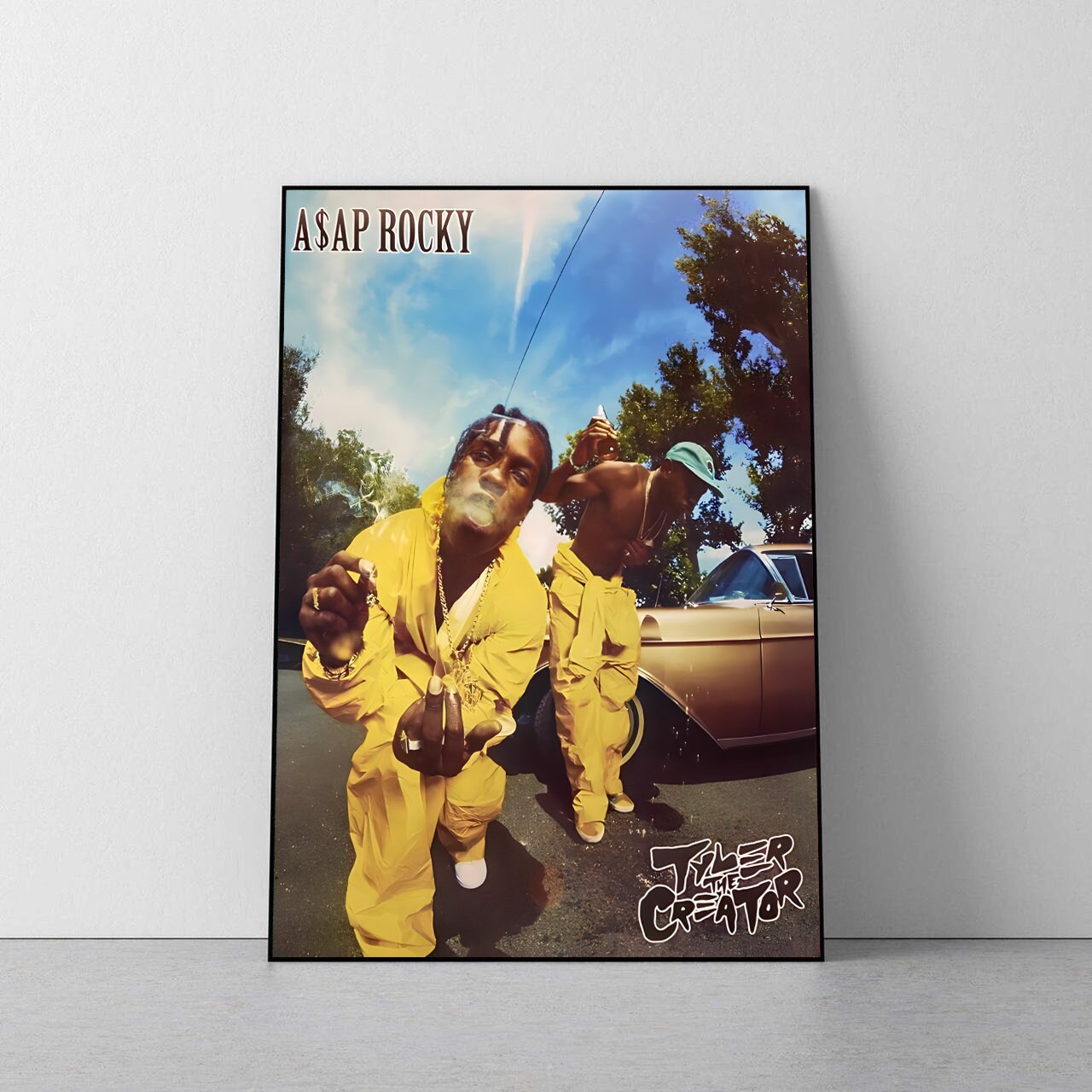 ASAP Rocky And Tyler The Creator Poster Designed & Sold By Squabbling Wilow