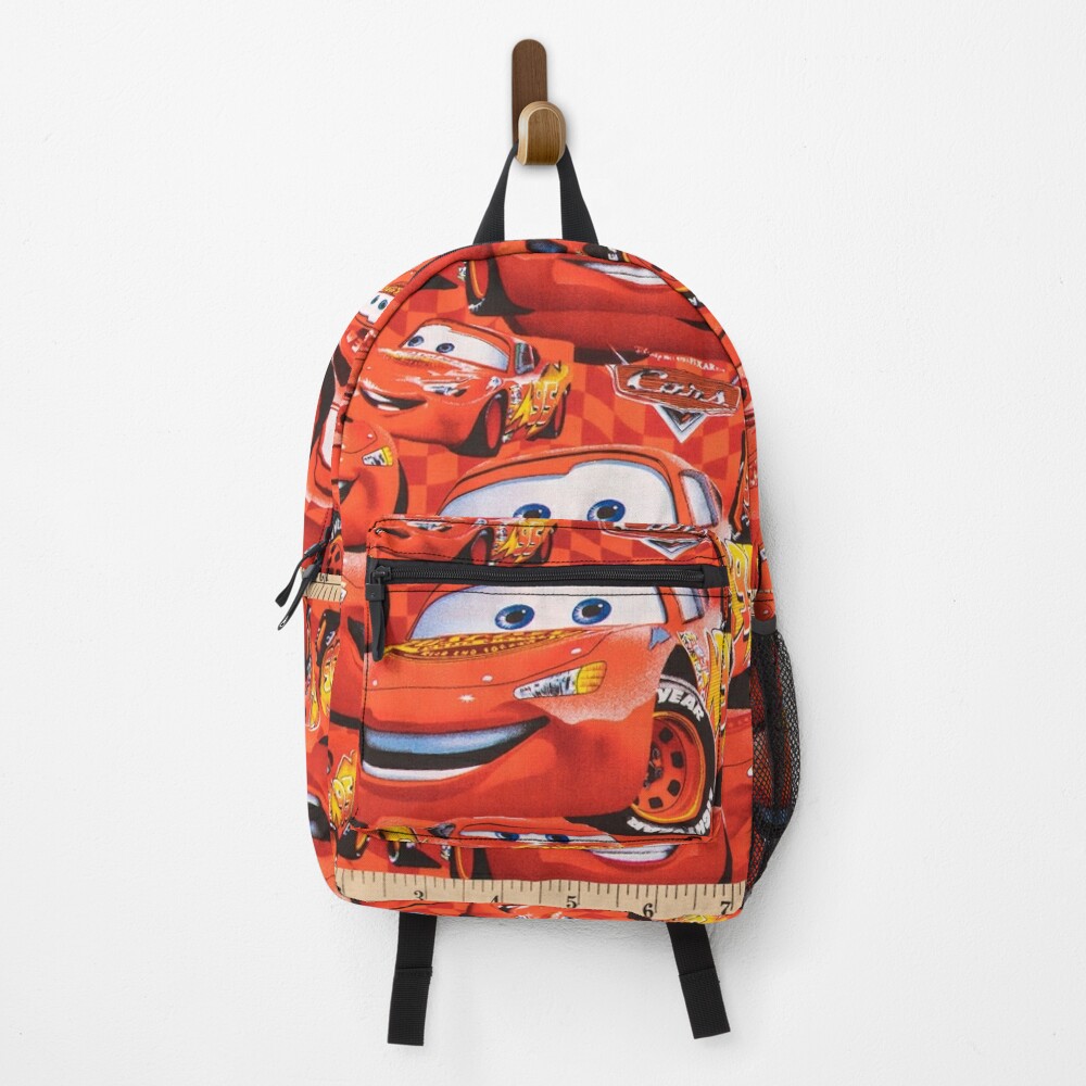 Lightning McQueen Car Backpack Designed & Sold By Eric Chan