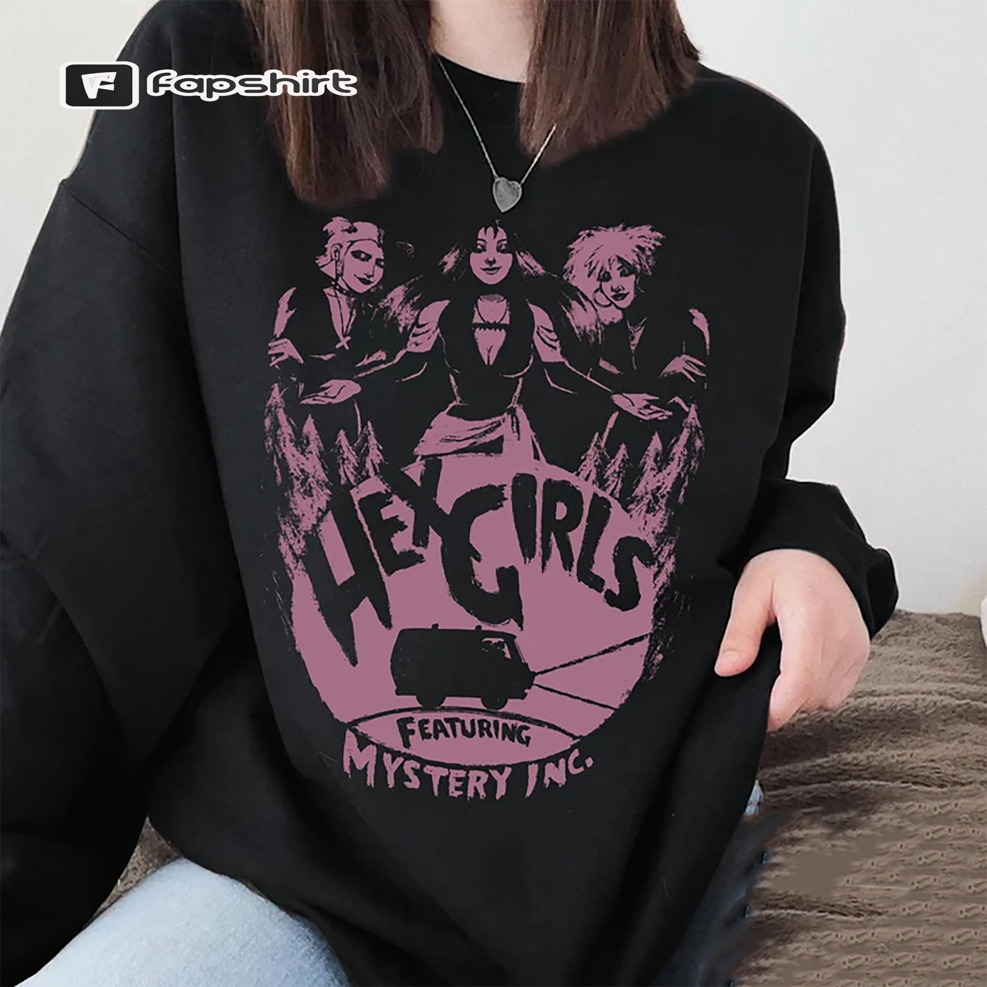 The Hex Girls Shirt, Vintage The Hex Girls Rock Band Sweatshirt