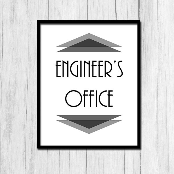 Engineer Gifts Digital Download Engineer Wall Art Engineering Gifts ...