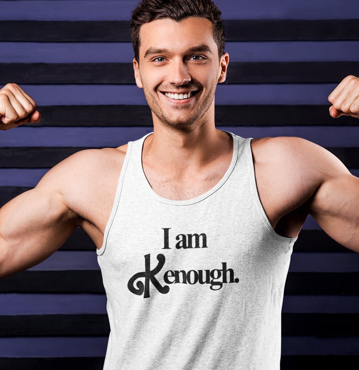 I Am Kenough Unisex Jersey Tank Top | I Am Kenough Tank Top | I Am ...