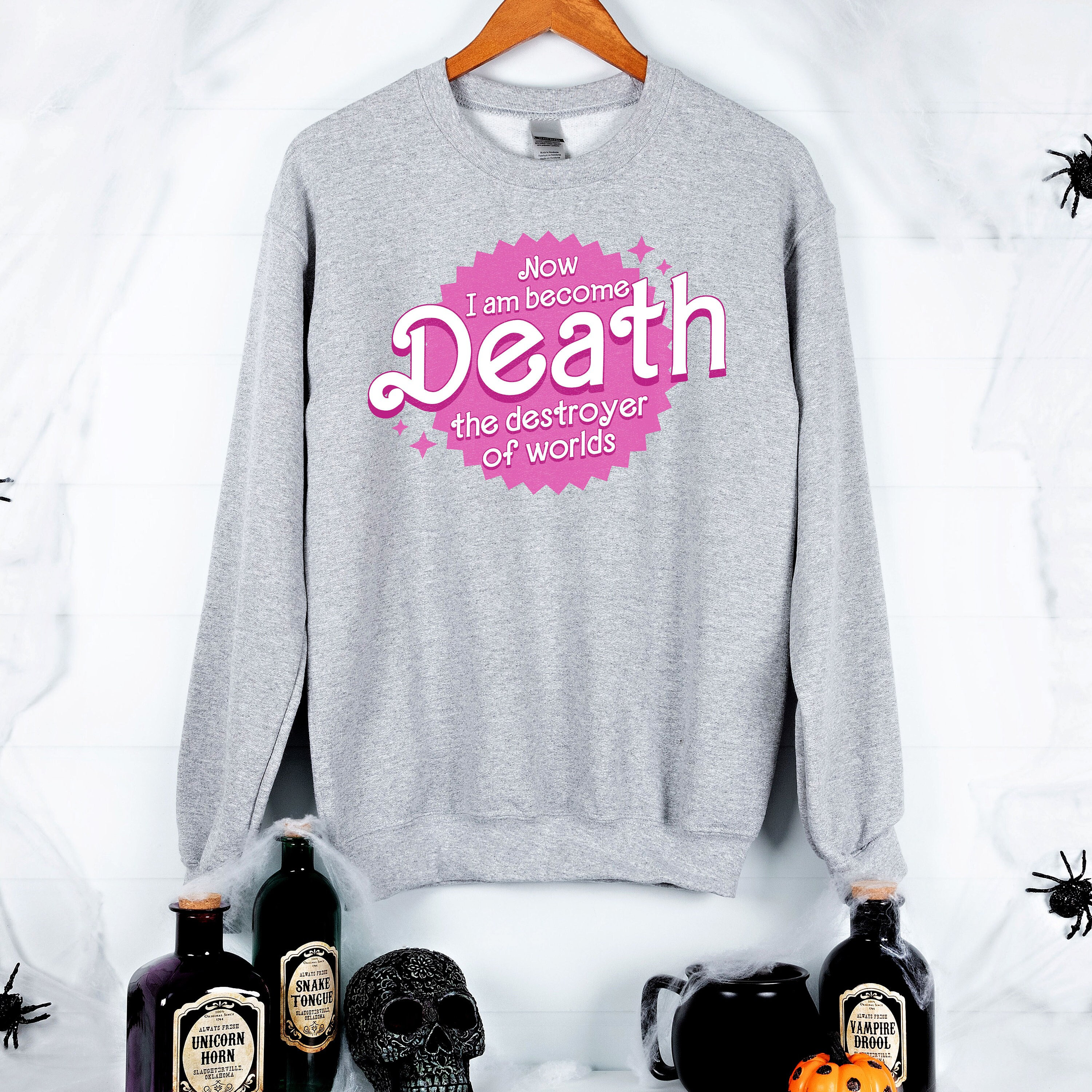 Destroyer Of Worlds In Pink Shirt, Barbi Shirt, Barben.Heimer Shirt ...