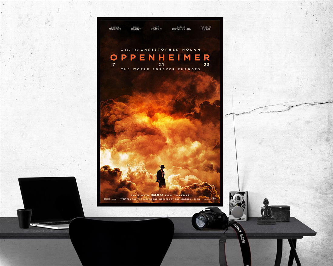 Oppenheimer 2023 Film Design Poster