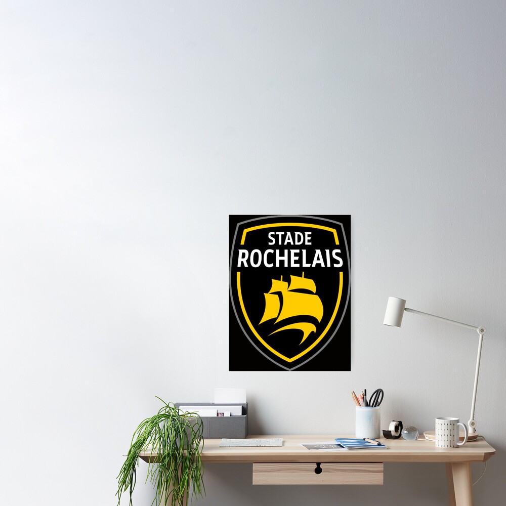 Stade Rochelais Rugby Logo Poster