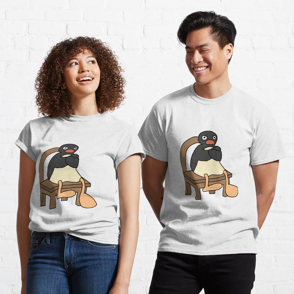 Angry Pingu Classic T-Shirt Designed & Sold By Wenn Liu