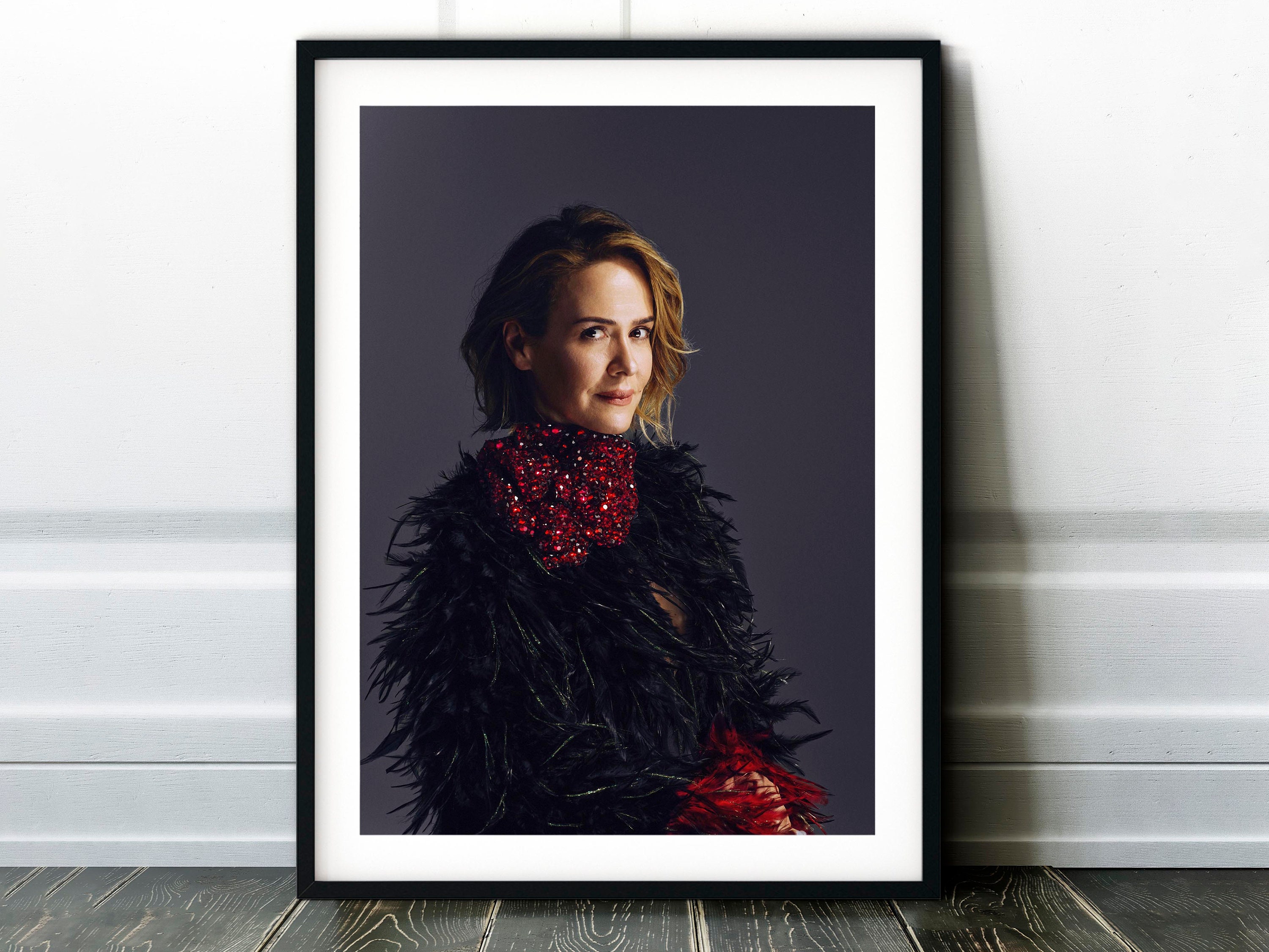 Sarah Paulson Poster - Three Size A3, A4 And A5 - Unframed - Wall Art