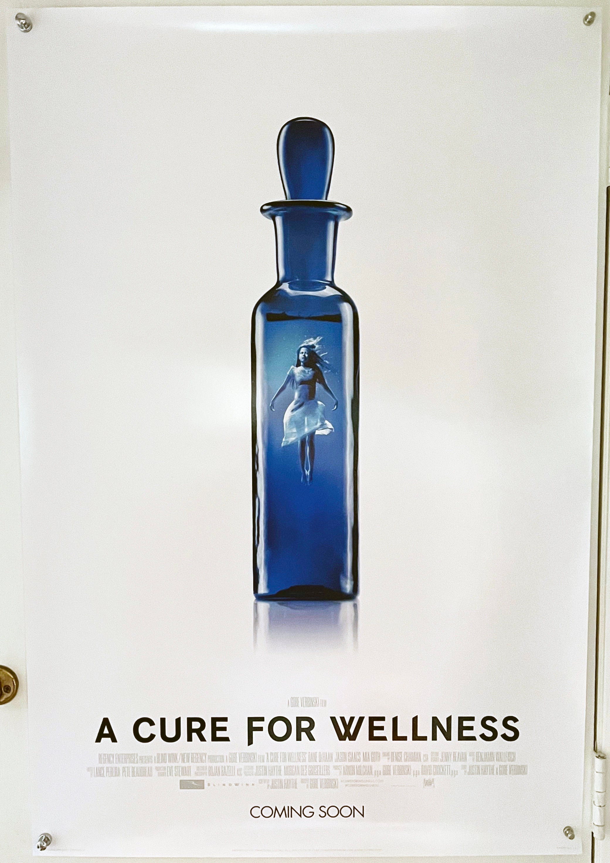 A CURE FOR WELLNESS (2016) - Original Double Sided Movie Poster Mia ...