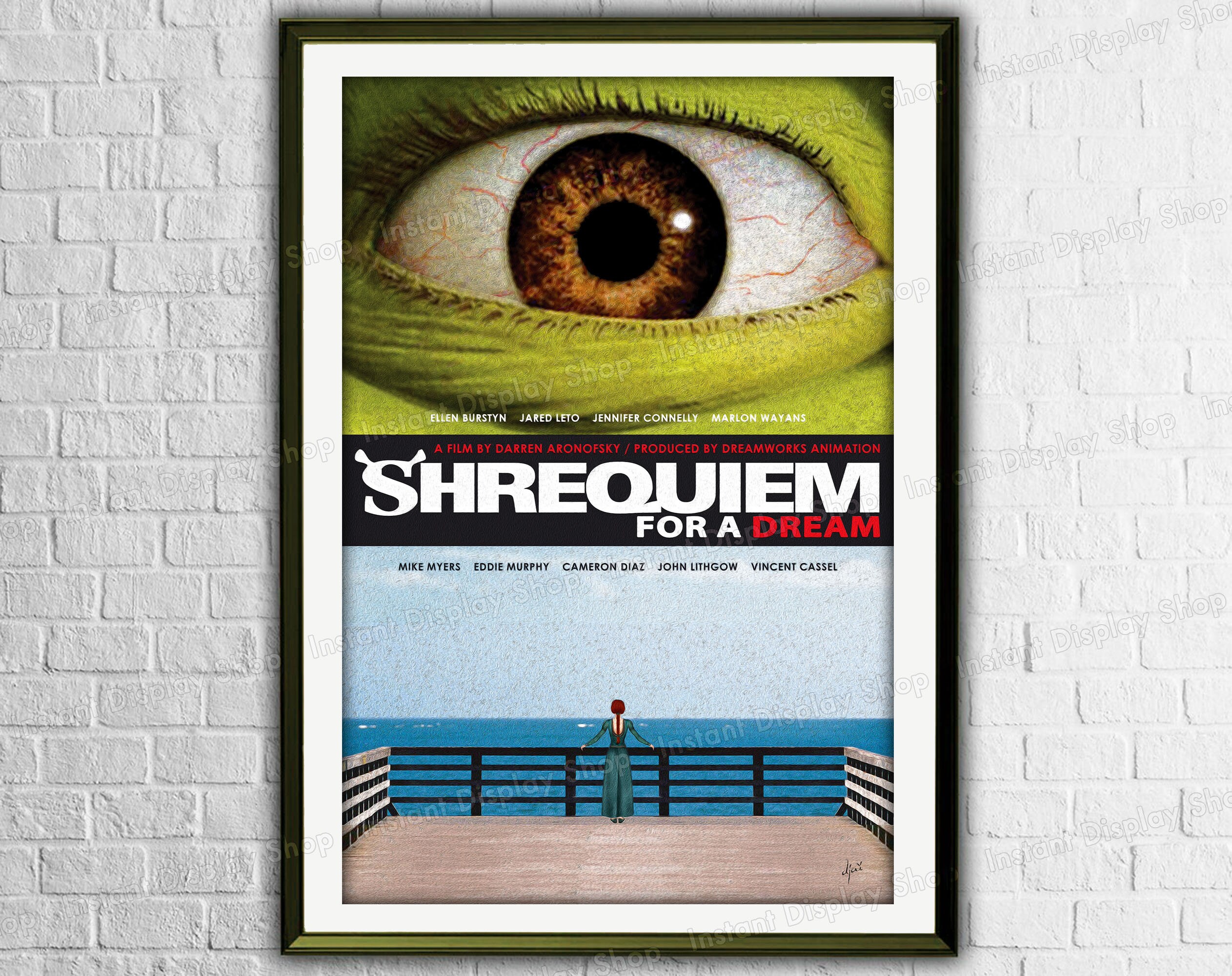 SHREQUIEM For A DREAM - Printable Wall Decor, Digital Download Print ...