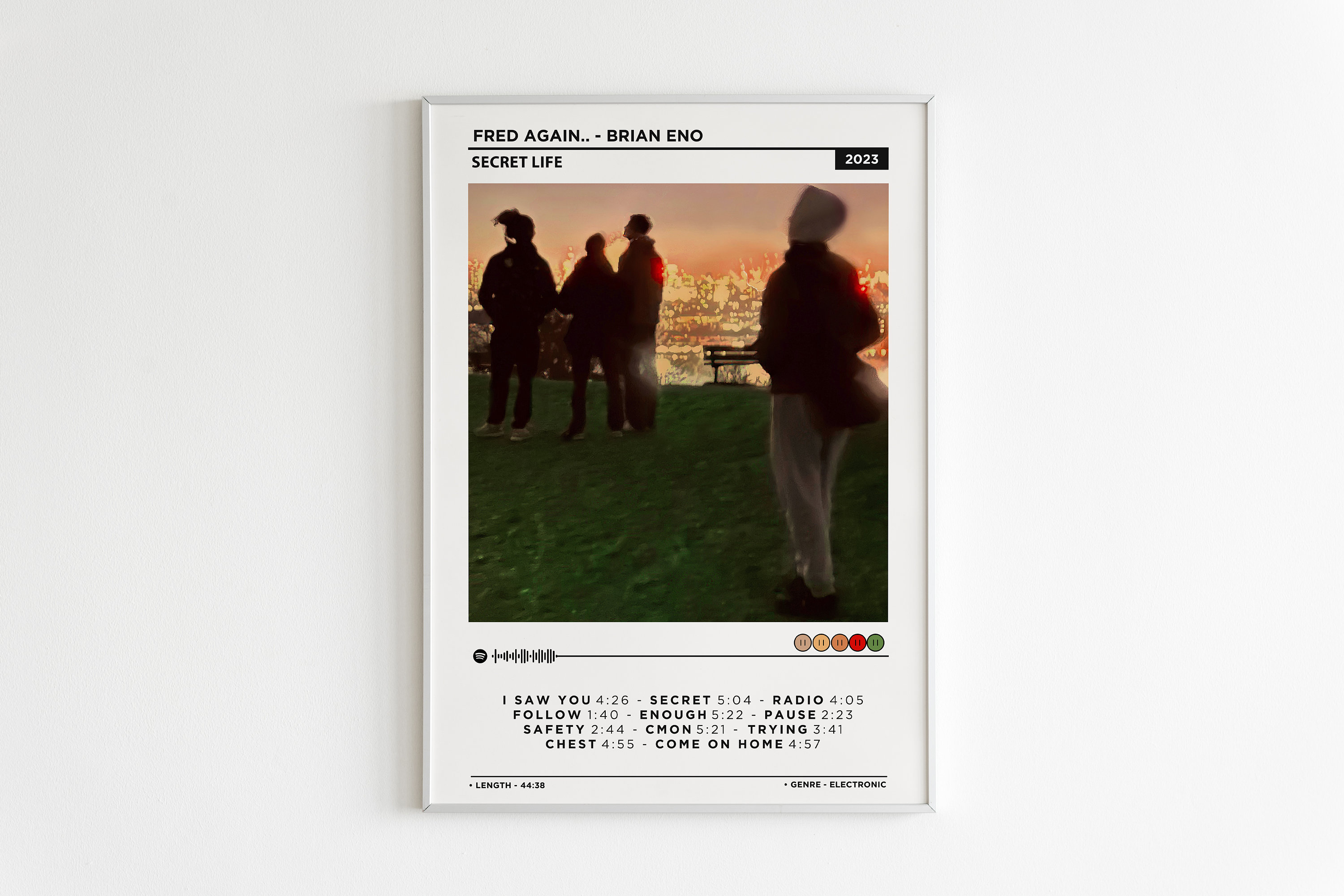 Fred Again.. - Secret Life Album Poster / Album Cover Poster / Music ...