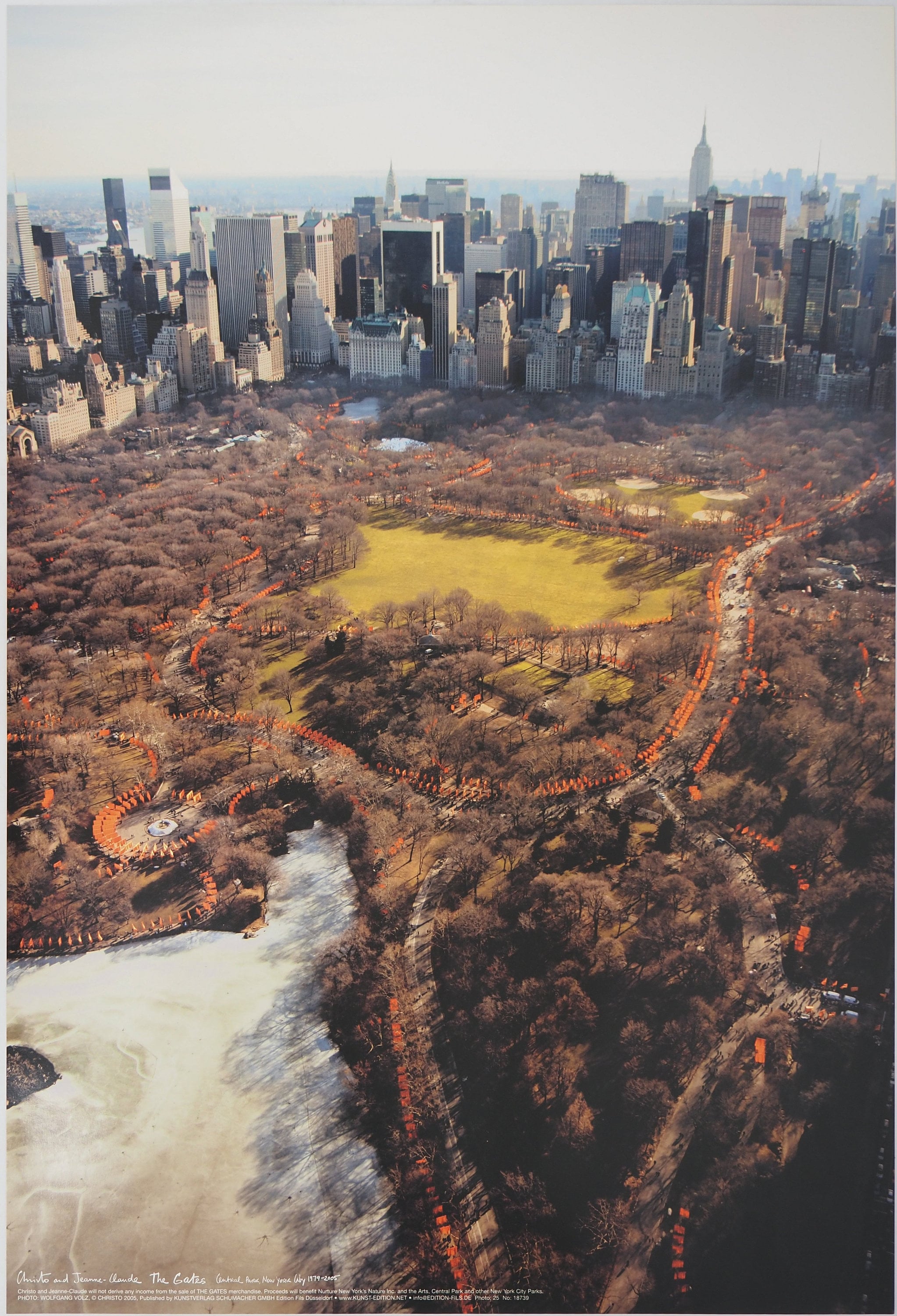 Christo Et Jeanne-Claude - Gates And Orange Curtains : Central Park New ...